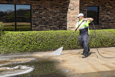 Power Washing Buildings, Sidewalks, Parking Lots| Gum, Graffiti Removal ...